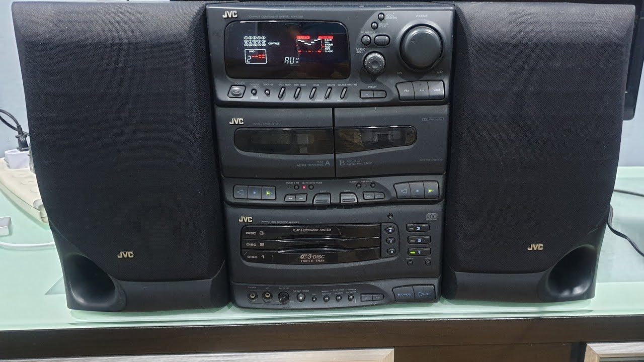 Review hifi jvc model CA-C220 - YouTube
