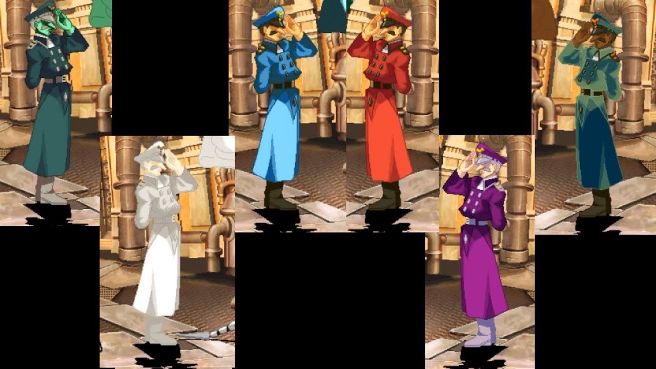 All (almost) Gabriel's Alternative Colors | Guilty Gear XX Accent Core ...