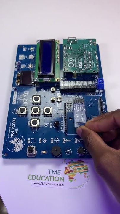 LED control with Blutrooth using TME EDU ARD Rev2 Arduino Based Board - YouTube