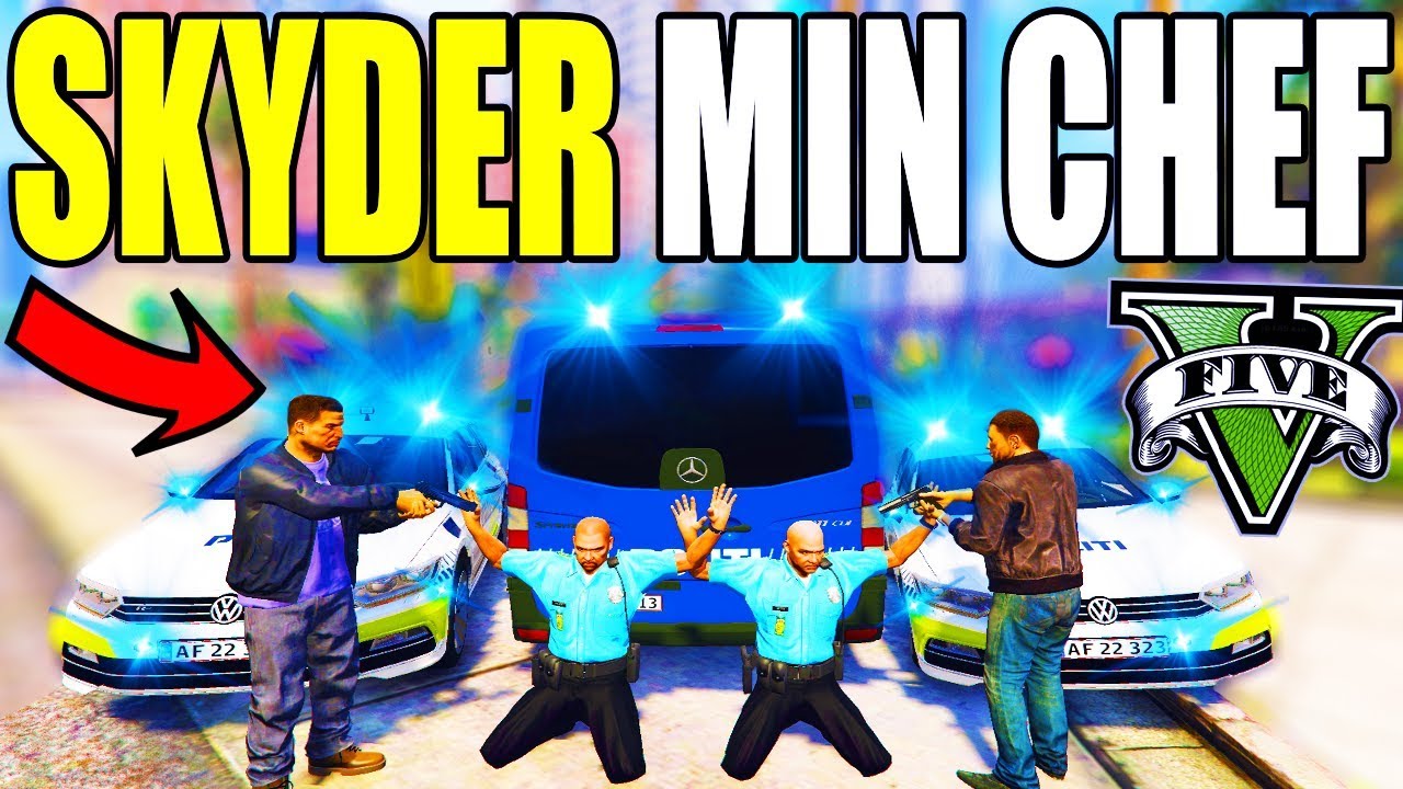 SKYDER MIN CHEF - BLIVER FYRET I POLITIET - GTA V FIVEM (RP) - DANSK ...