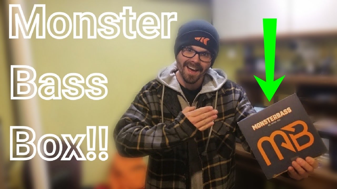 MONSTERBASS Box Review | Subscription Tackle Box (Unboxing) - YouTube