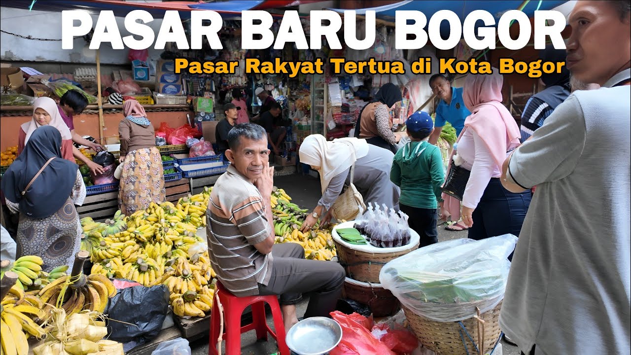 Pasar Baru Bogor, Pasar Rakyat Tertua di Kota Bogor - YouTube