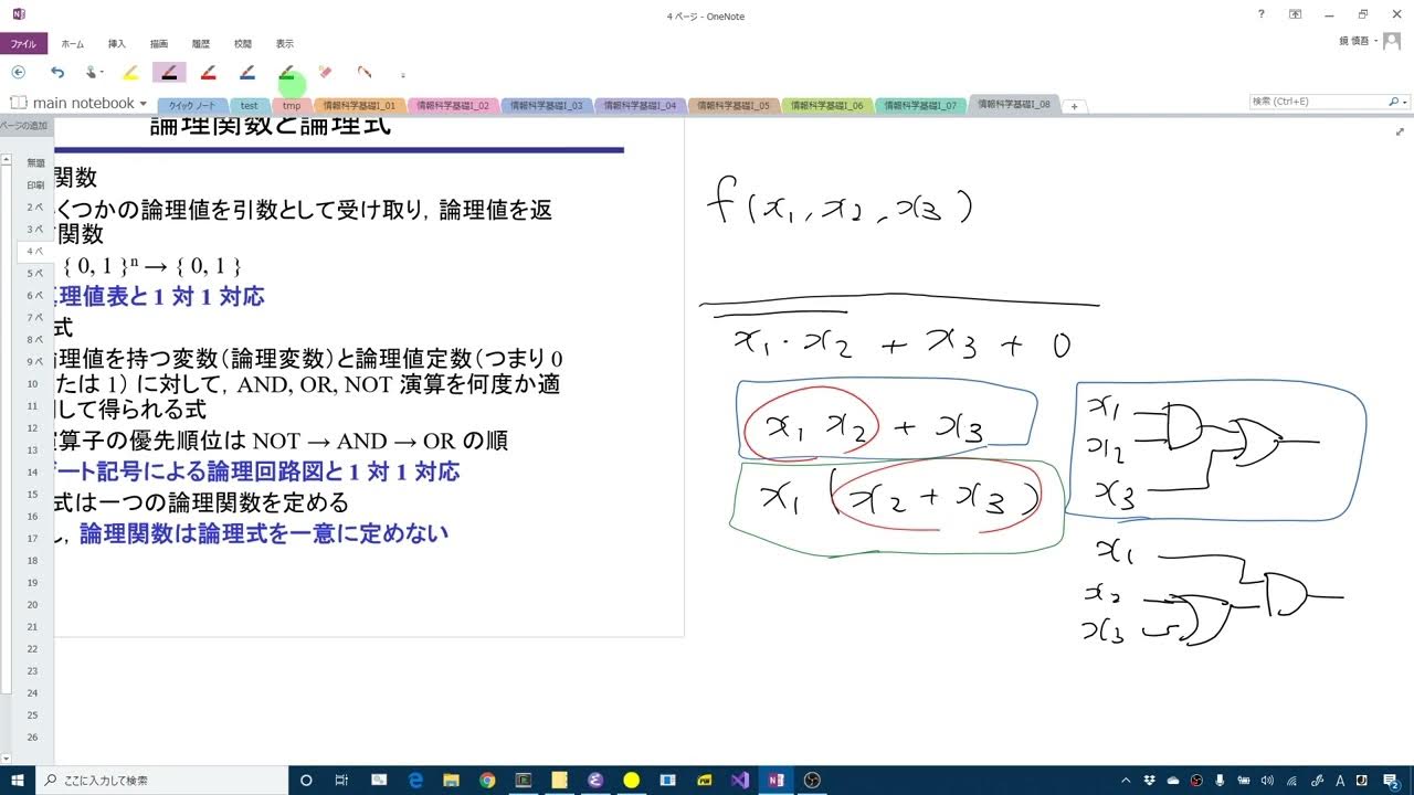 8 ブール代数と論理回路 情報科学基礎i 東北大学機械系 Youtube