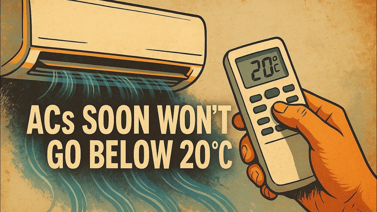 India’s New AC Rule: No Chilling Below 20°C! 😅 Save Energy or Sweat It ...