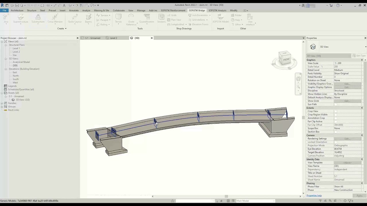 Hídmodellezés Revit környezetben - SOFiSTiK Bridge+ Infrastructure ...