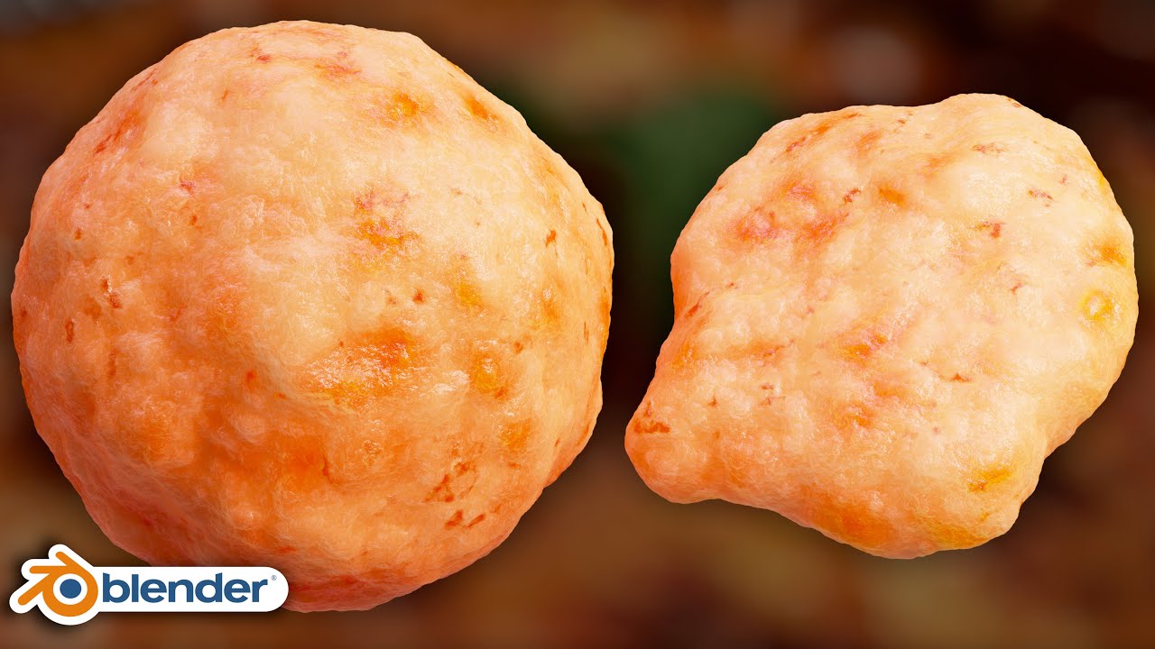 Procedural Baked Cheese Material (Blender Tutorial) - YouTube