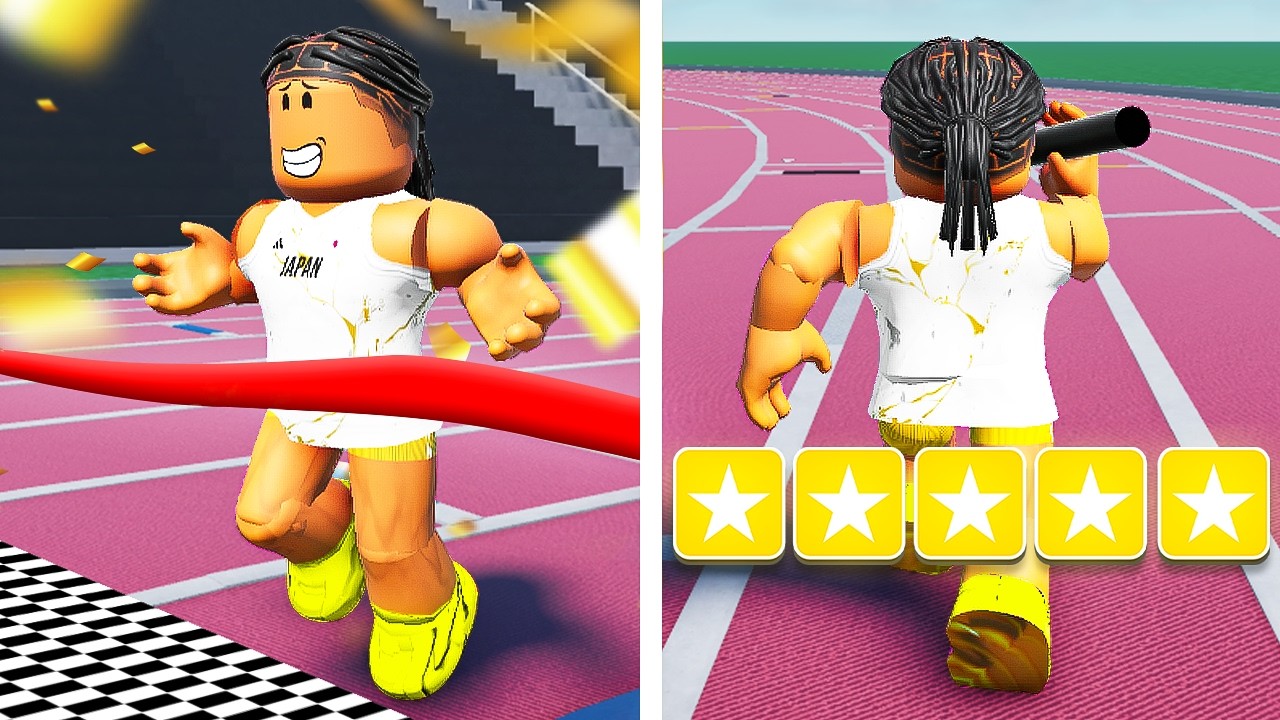I Became a TOP RANKED Track Star in Roblox Track & Field.. - YouTube