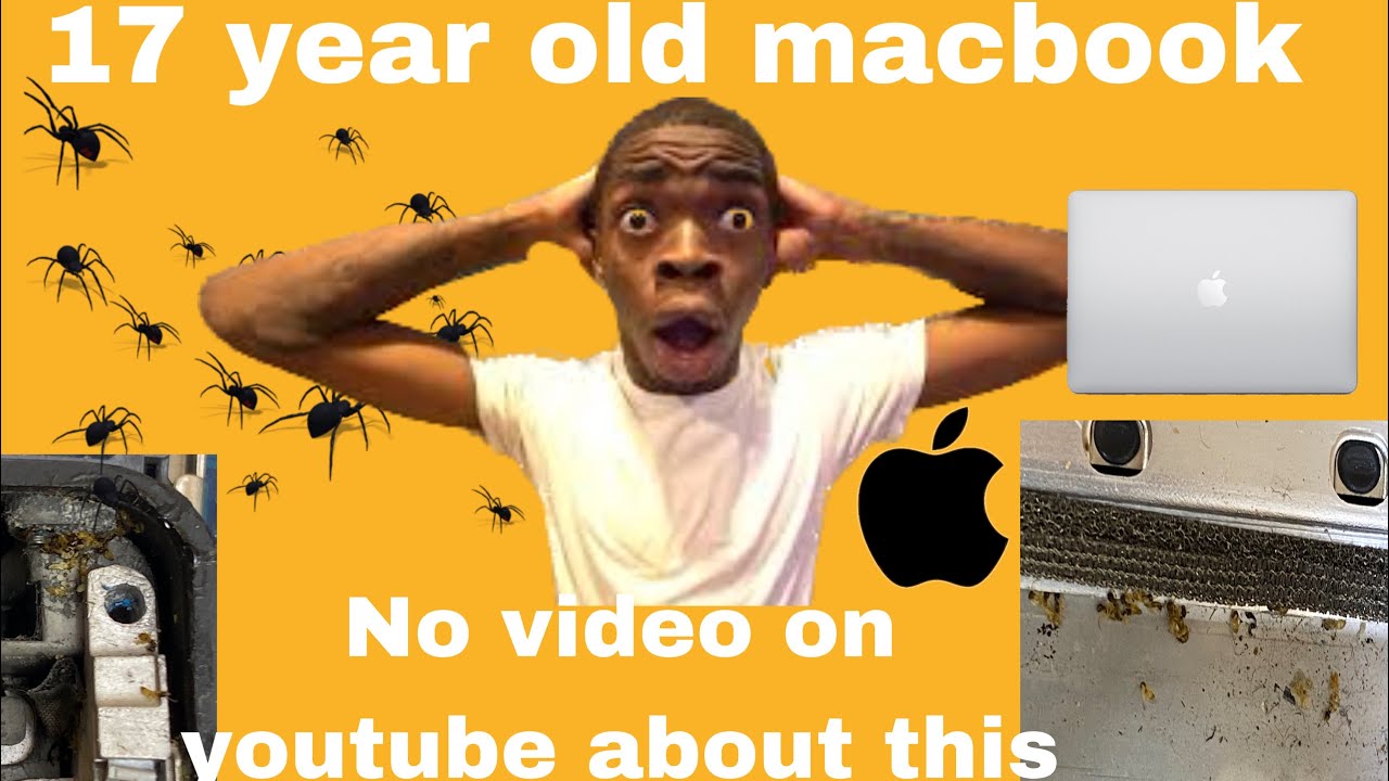 Tear down 17 year old macbook | Full video | macbook pro vintage model ...