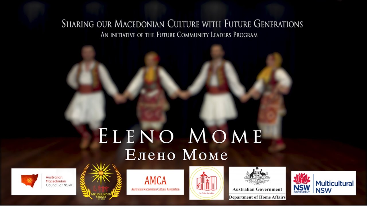 Eleno Mome - Macedonian Oro Tutorial - YouTube