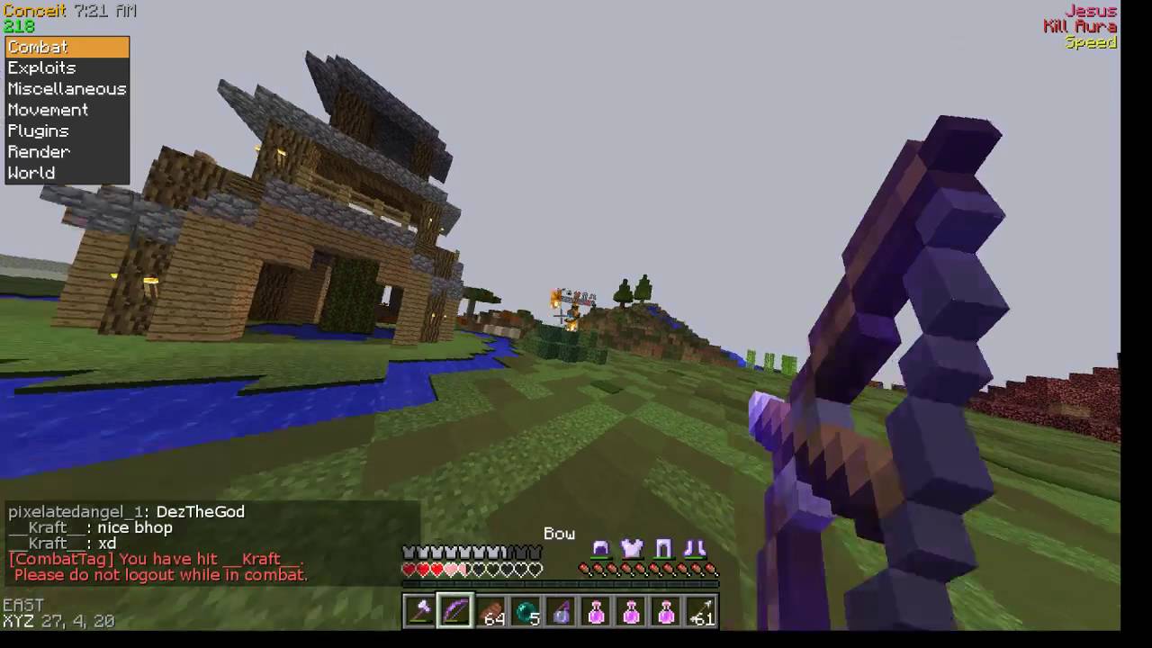 Hacking on Mineverse Kit Pvp| EP 1 - YouTube