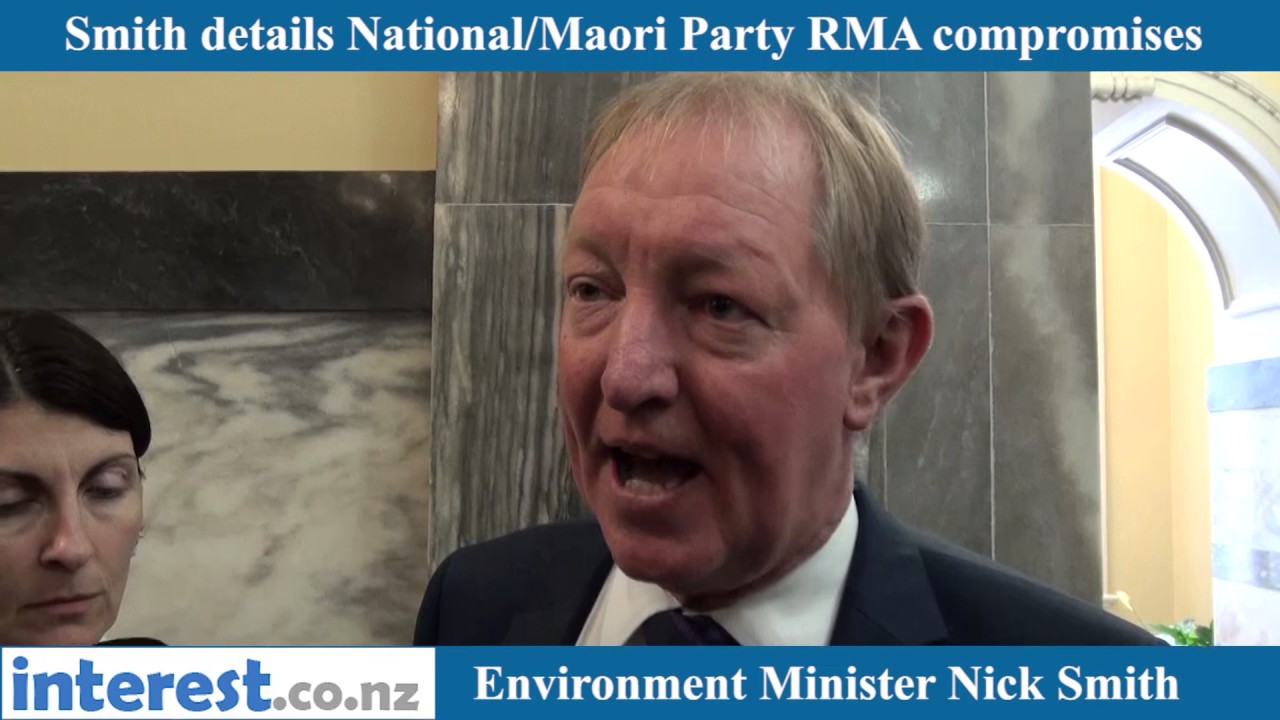 Nick Smith on RMA reform - YouTube