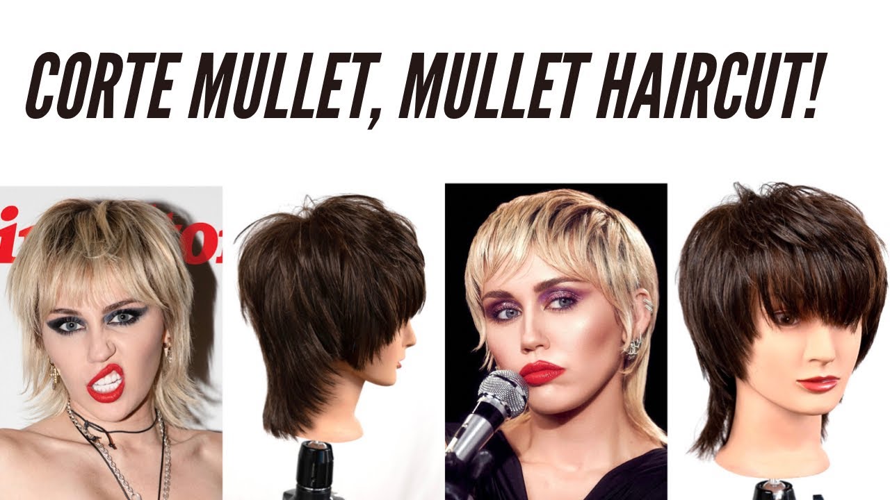 COMO CORTAR EL CORTE MULLET, HOW TO CUT A MULLET - YouTube