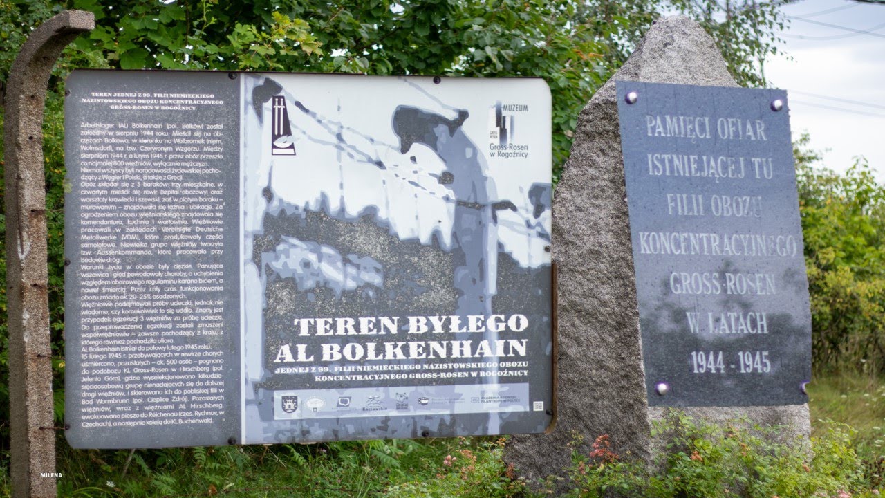 AL BOLKENHAIN Filia Obozu Koncentracyjnego Gross Rosen - YouTube