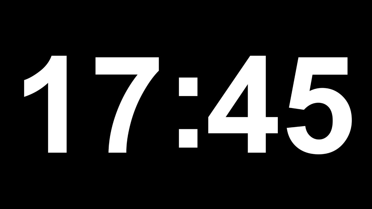 17 Minute and 45 Second Timer ⏲️ - YouTube