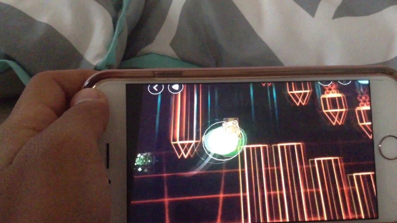 The Challenge Geometry Dash World With SPIDER - YouTube