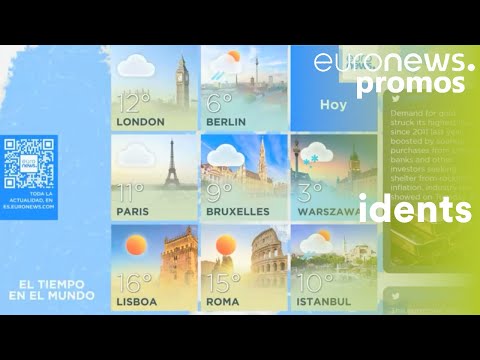 World Weather / idents #1 [NEW - since 2023] - Euronews