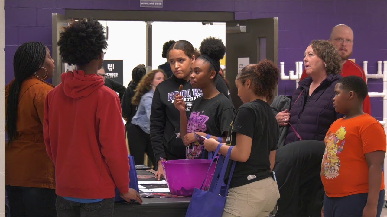Panther Partners Night At Brooks Center for STEM and Arts - YouTube