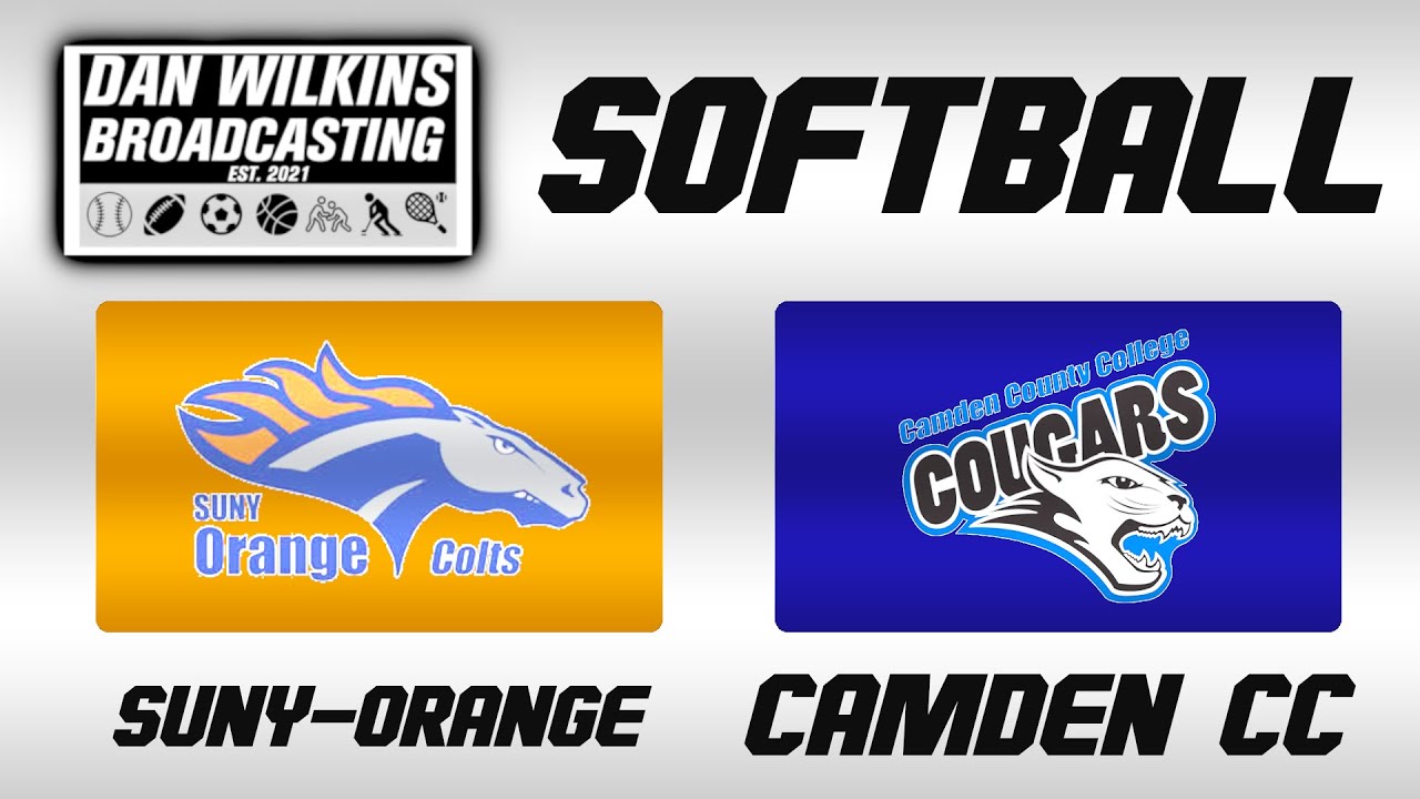SUNY-Orange Colts @ Camden CC Cougars (Softball, 3/19/24) GAME 2 - YouTube