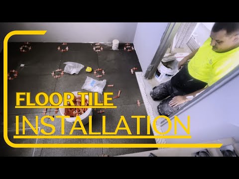 Bathroom Floor Tiling | How To Tile A Bathroom Floor | How To Tile Floors | Install Floor Tile ...