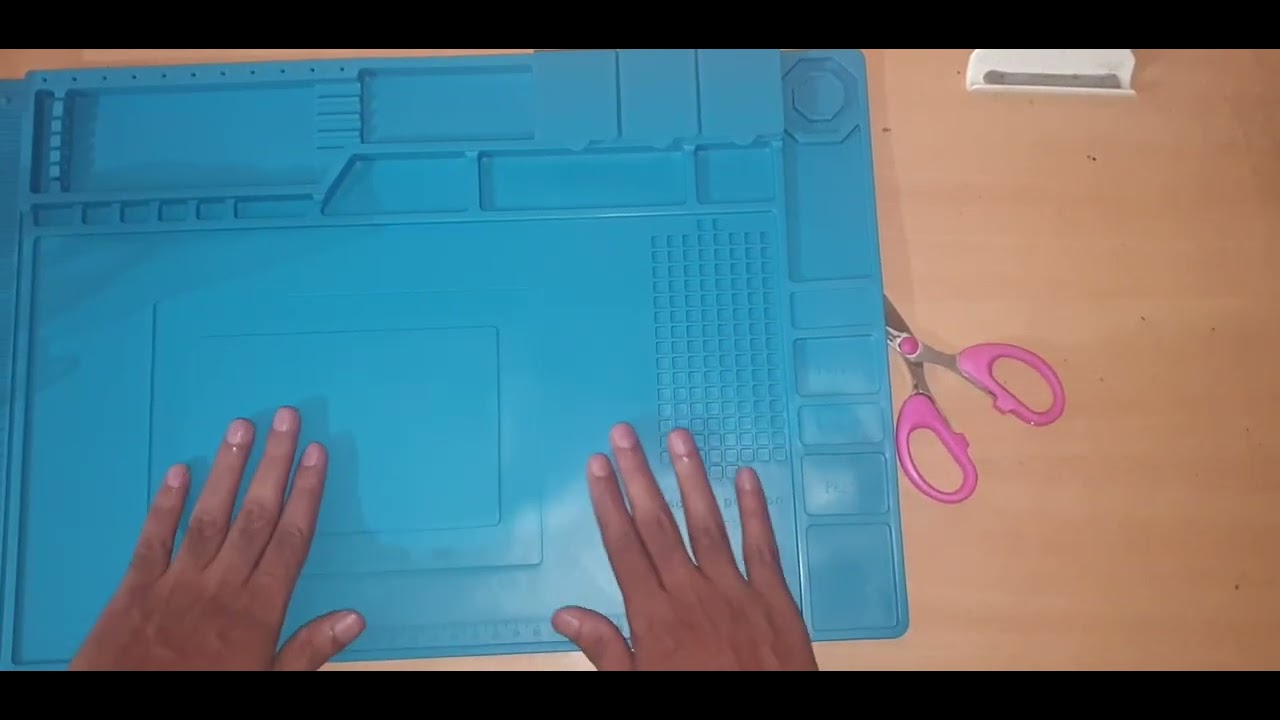 Silicone heat resistant mat for soldering and electronics projects # ...