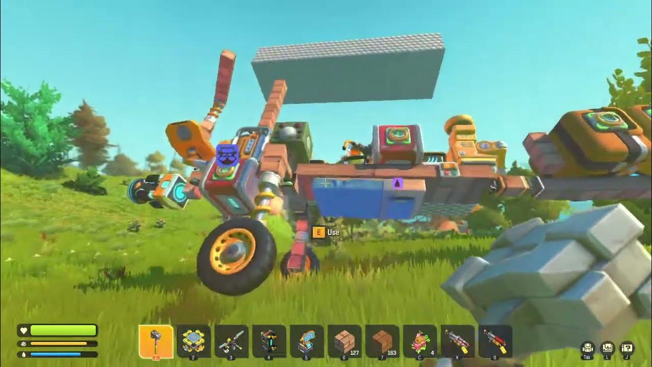 Scrap Mechanic - Vanilla Survival - Live Stream 26 - YouTube