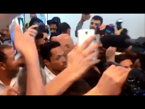 Adriano havalimanında coşkuyla karşılandı | 24.07.2016