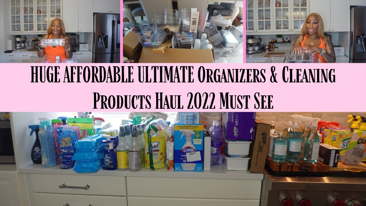 ULTIMATE Organizers & Cleaning Products Haul 2022 Must See!💋 - YouTube