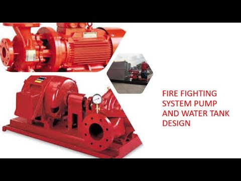Fire pump types and design calculation - YouTube