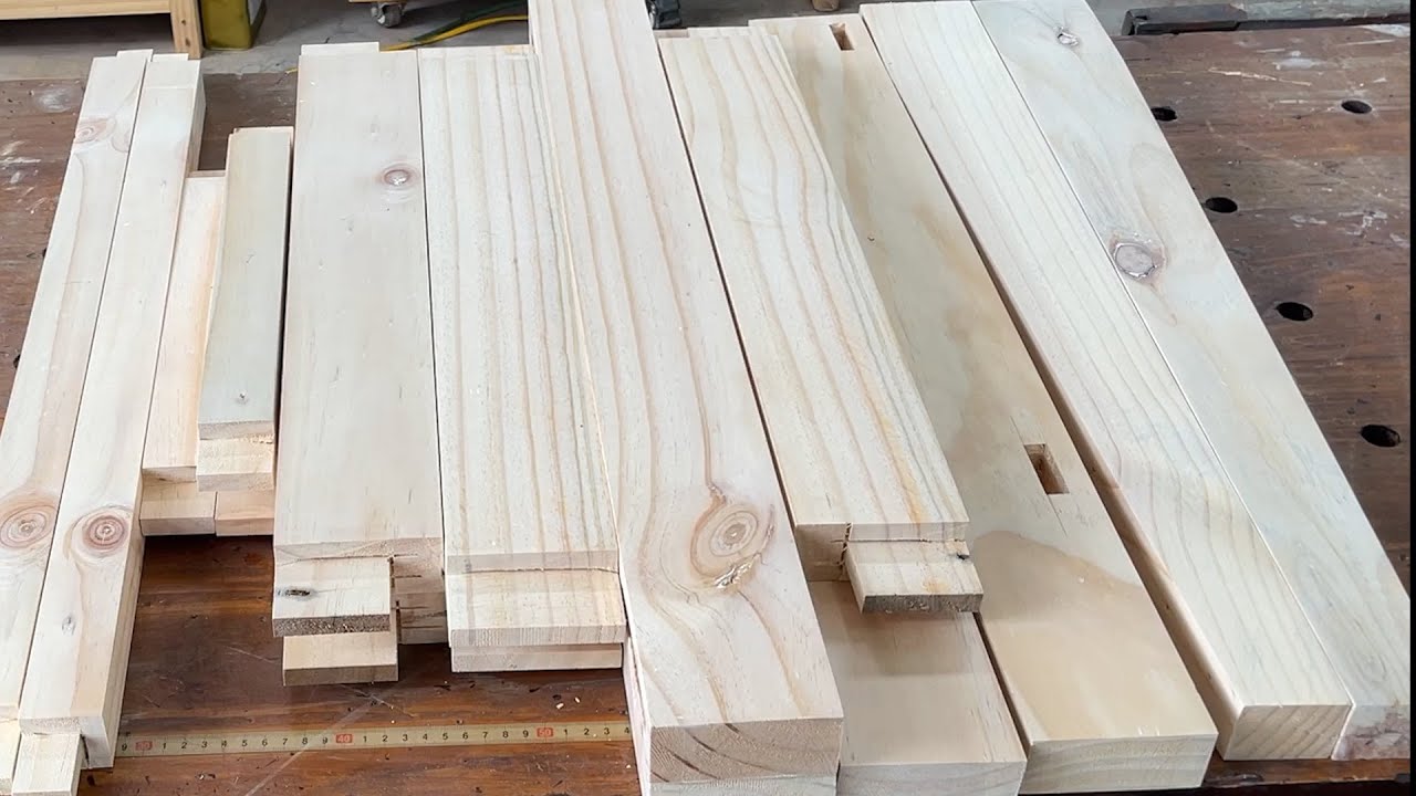 Waste Wood Recycling Project // Design A Stylish Study Table From Waste ...