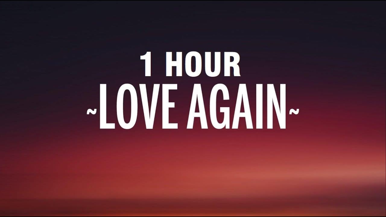 [1 HOUR] The Kid LAROI - Love Again (Lyrics) - YouTube