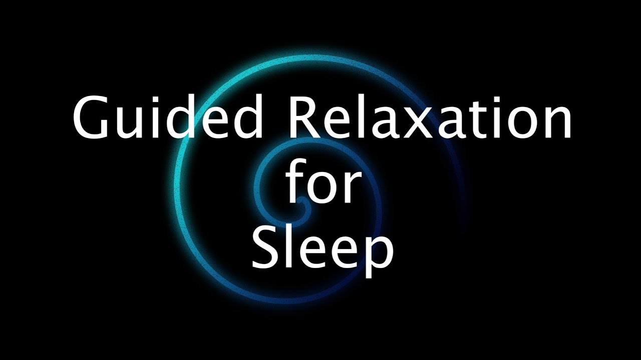 Simple Guided Head-to-Toe Relaxation for Sleep (dark screen) - YouTube