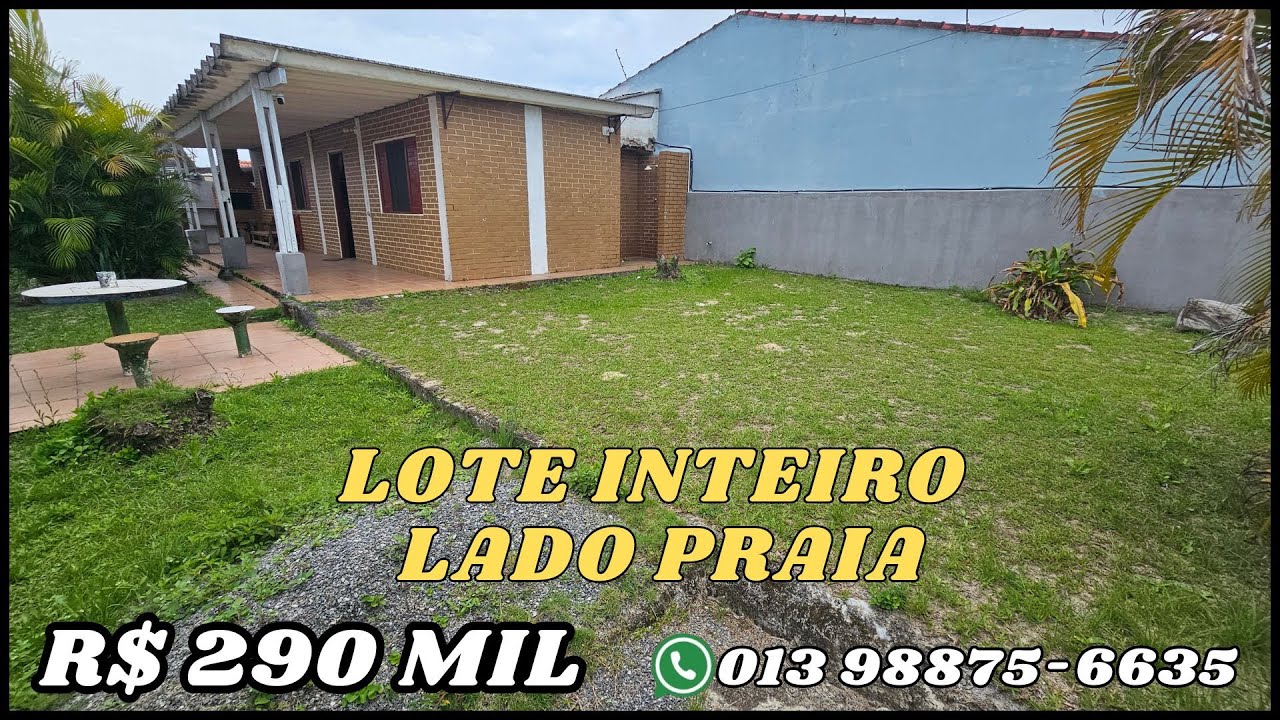 700 METROS DO MAR NO GAIVOTAS | R$ 290 MIL - YouTube