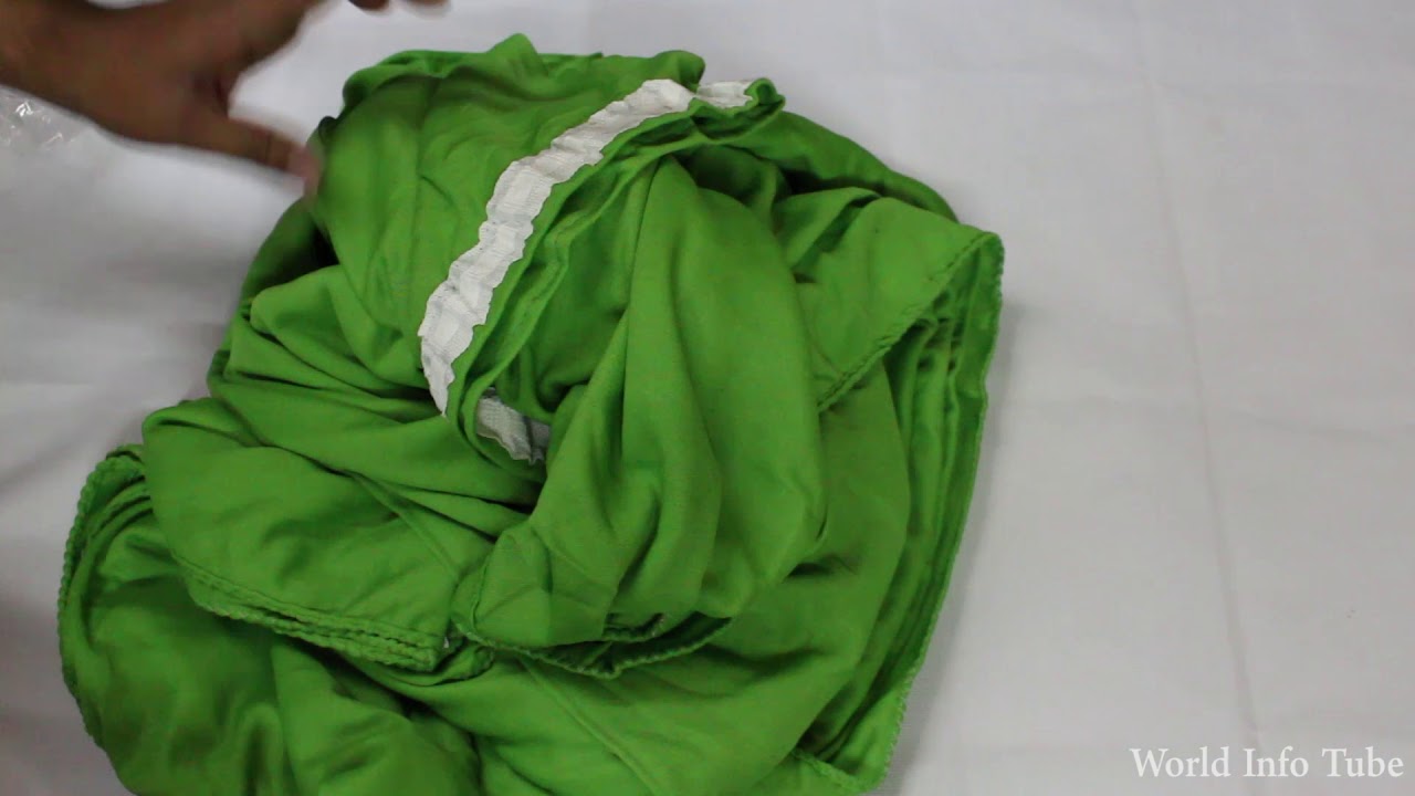 Unboxing GREEN screen cloth for background effects - YouTube