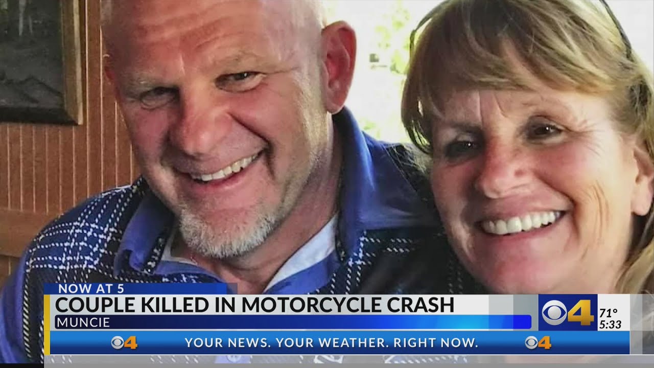 Couple killed in motorcycle crash - YouTube