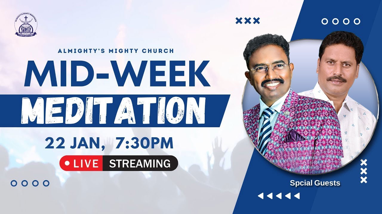 MID - WEEK MEDITATION | | AM CHURCH | Pastor Rolans | 22012025 | #live ...