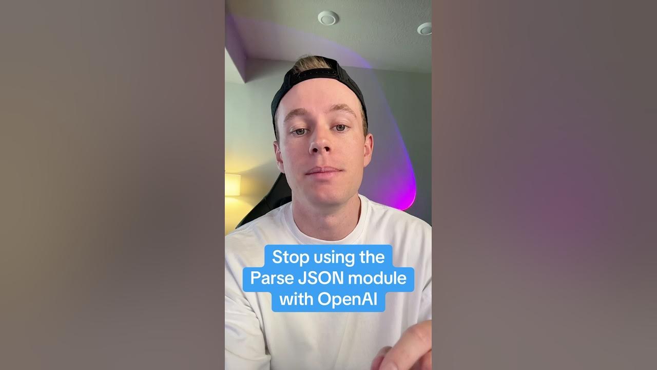 Parse JSON in OpenAI modules in Make.com - YouTube