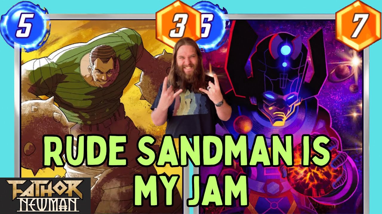 Rude Sandman is my Deck this Season (Marvel Snap) - YouTube