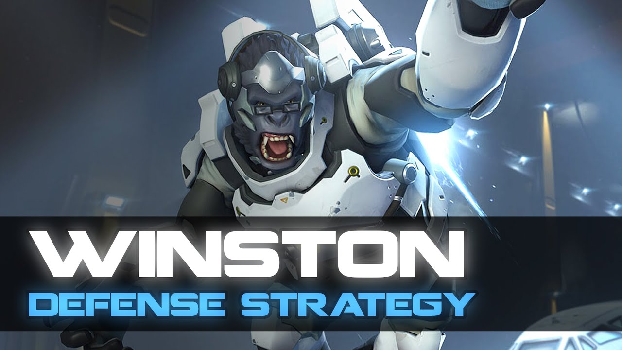 Overwatch ★ WINSTON DEFENSE STRATEGY GUIDE ★ "Defend the capture point ...