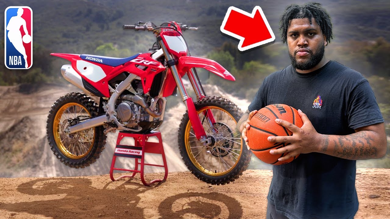 I played BASKETBALL for a FREE DIRT-BIKE... of my CHOICE! #nba #fyp ...