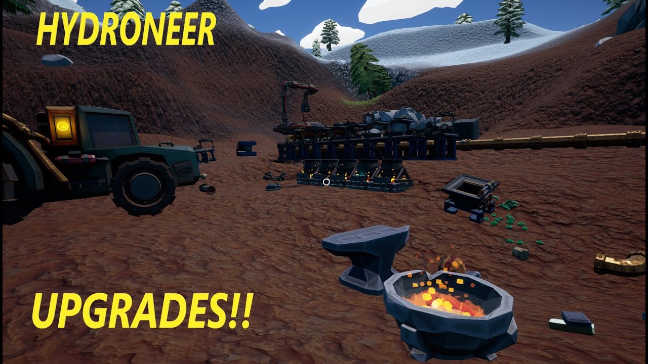UPGRADES!!! - Hydroneer - YouTube