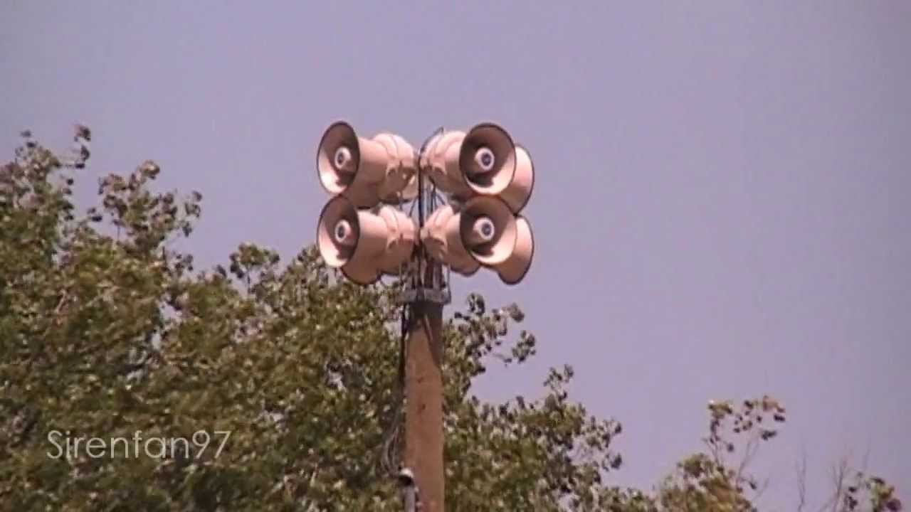 ATI HPSS32 Tornado Siren Test - Wichita, KS - YouTube