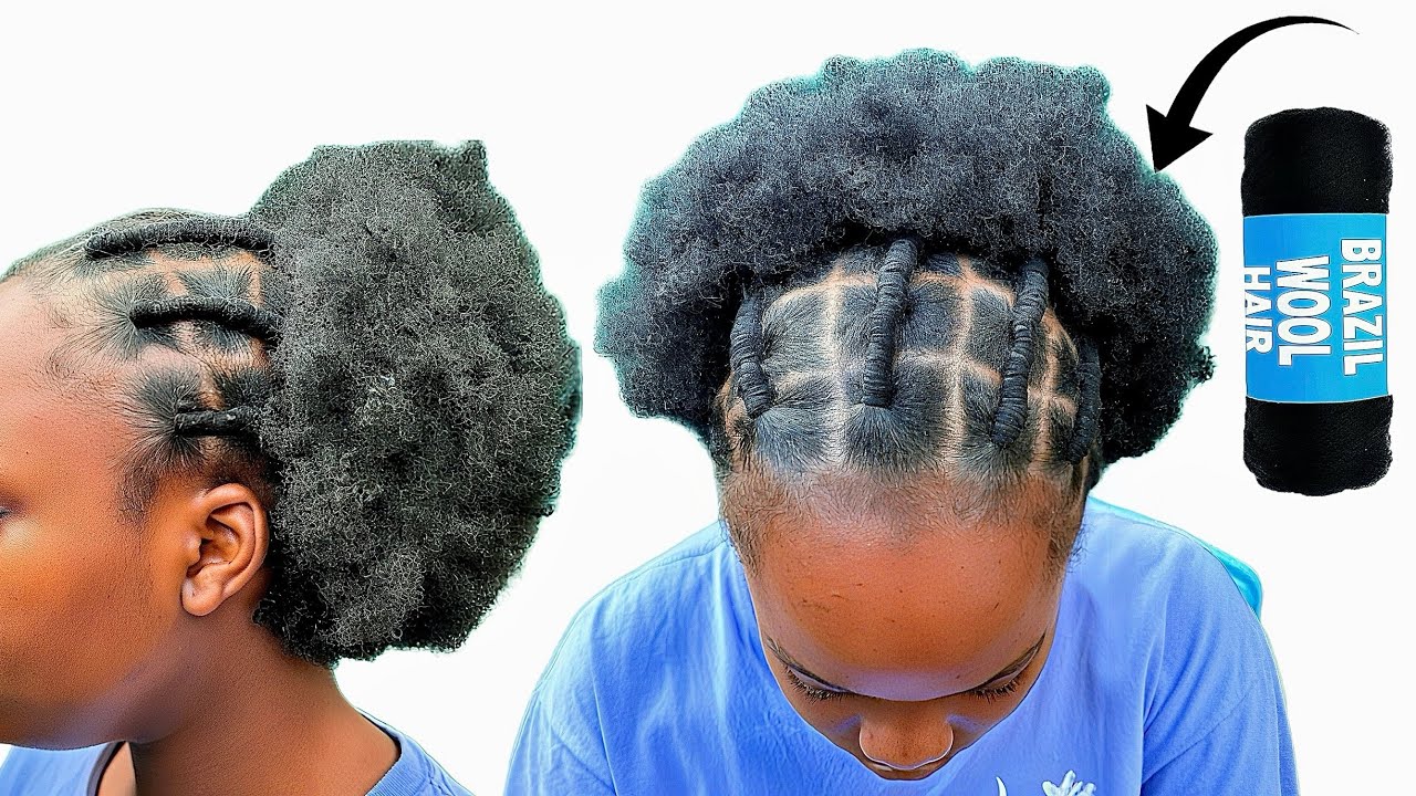 😱WOW LATEST BRAZILIAN WOOL HAIRSTYLE TUTORIAL |Very Detailed 🔥 - YouTube