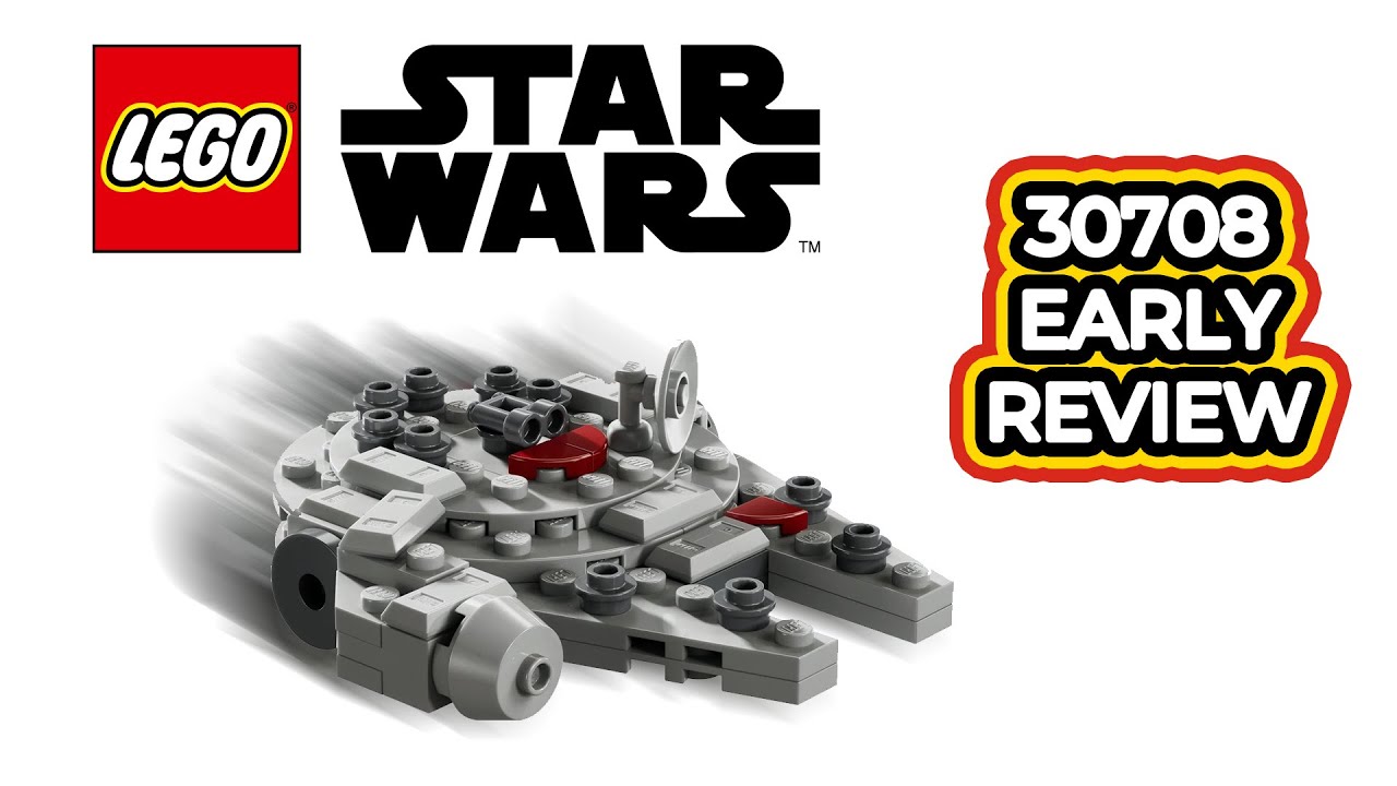 LEGO Star Wars 30708 Millennium Falcon Polybag Review - YouTube