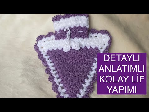 Kolaylıkla Yapabileceğiniz Üçgen Lif Yapımı 💜