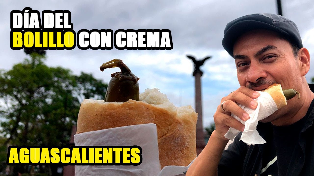 😋 3 de Julio DÍA del BOLILLO con CREMA en AGUASCALIENTES - YouTube