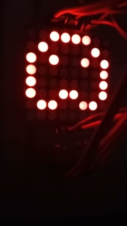 Arduino LED Matrix Animation - YouTube