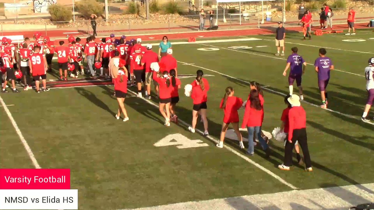 NMSD Football vs Elida - YouTube