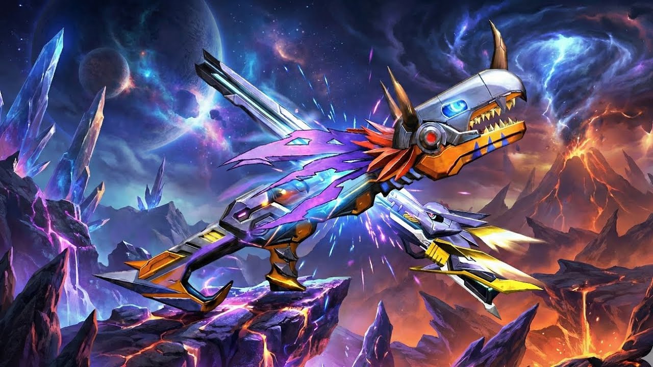 SACANDO LAS NUEVAS ARMAS DE LA COLABORACIÓN DE FREE FIRE X DIGIMON ...