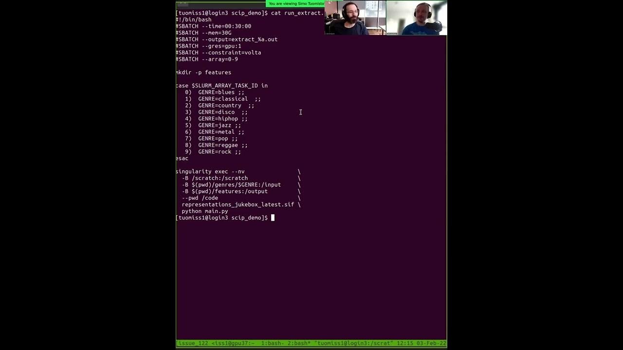 2.2 Real example: Slurm array jobs - Getting started with scientific computing/HPC (winter 2022 ...