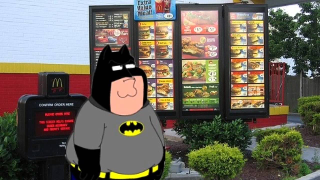 Family Guy Impressions: Peter Is Batman! Peter Griffin, Joe, Quagmire ...